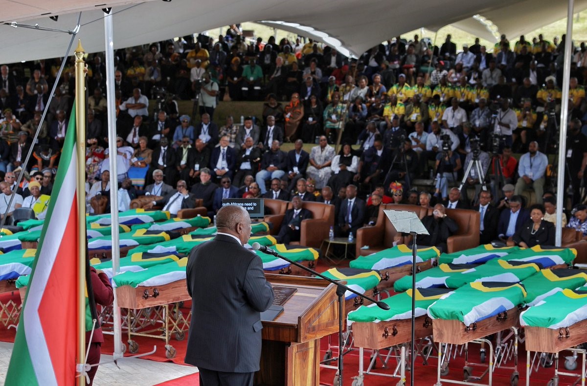 President Ramaphosa honours fallen freedom fighters > Lephalale Express